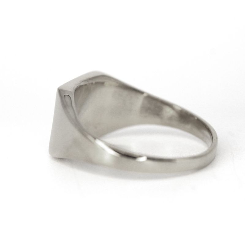 Timeless Bold Square Signet Ring For Men - Sterling Silver ...