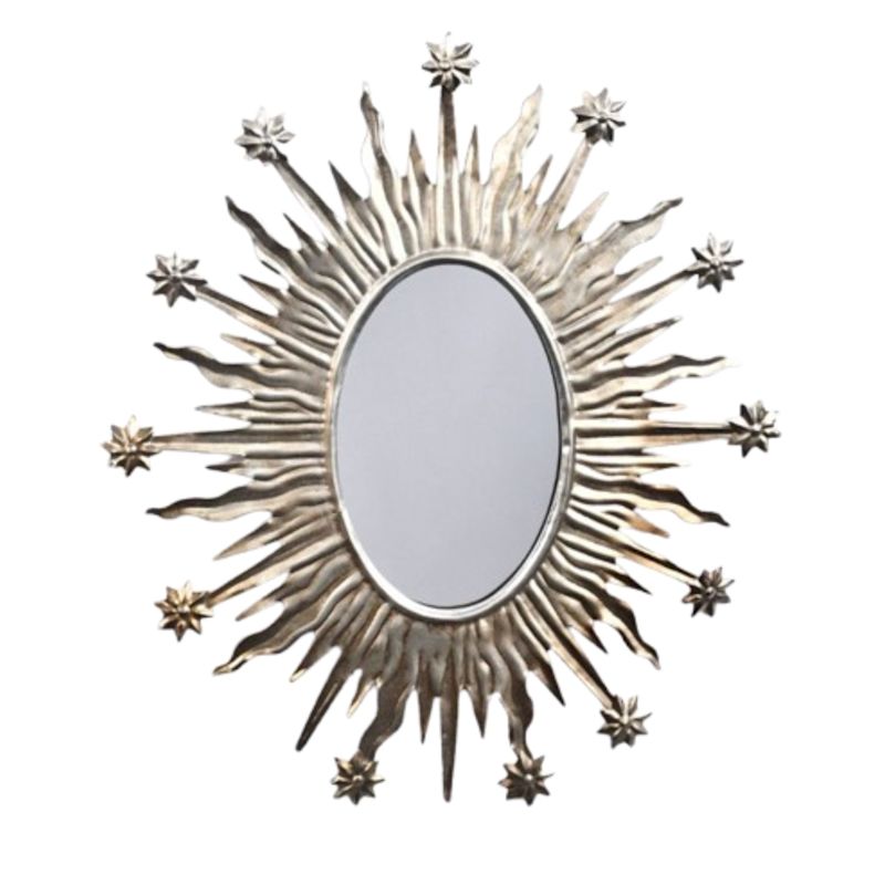 Sunshine Wall Mirror 21X2X24 Cm | Lila Rasa | Wolf & Badger