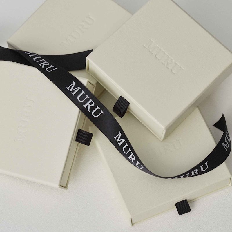 Tiny Moon Necklace Gold | Muru | Wolf & Badger