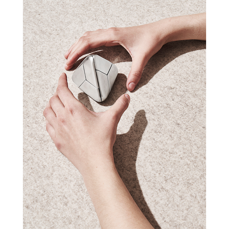 Tetra Puzzle - Stainless Steel | Craighill | Wolf & Badger