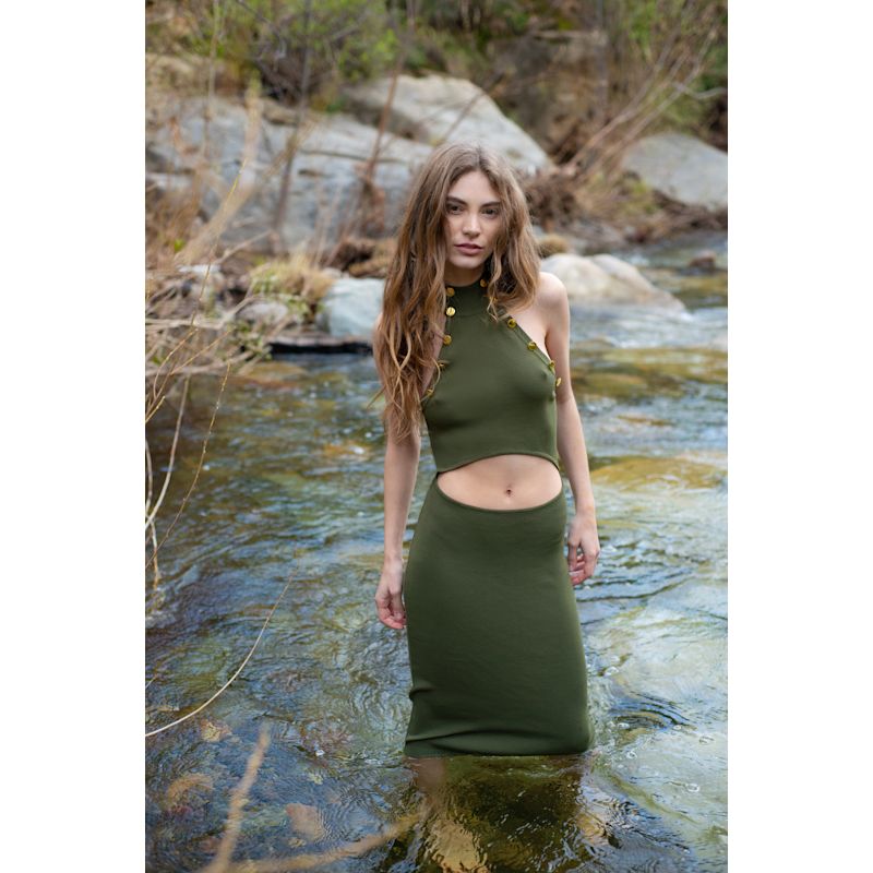 The Dryad Midi Dress | Catnip and Seaweed | Wolf & Badger
