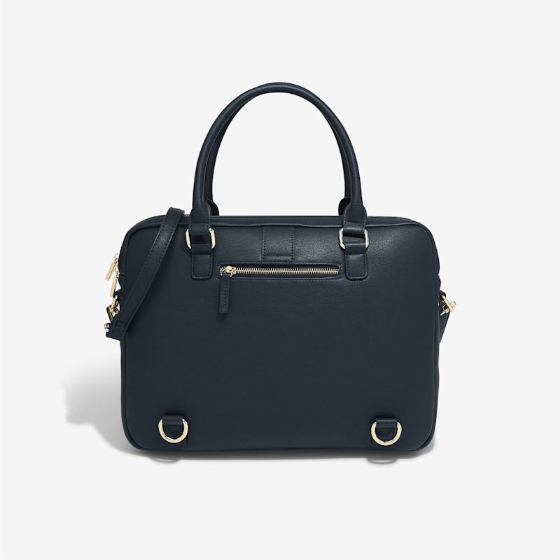 Stackers Laptop Bag - Pebble Navy | Stackers | Wolf & Badger