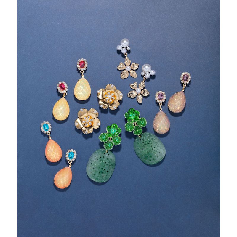 The Pink Reef Pearl Fleur / Gold | The Pink Reef | Wolf & Badger