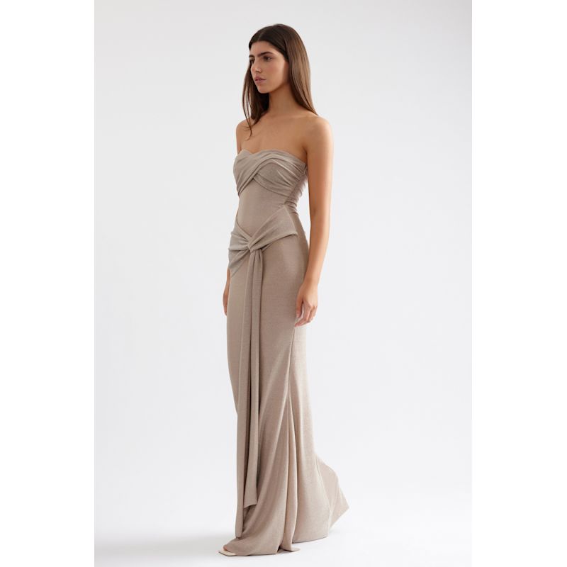 Tiffany Dress - Champagne | Studio Lexi | Wolf & Badger