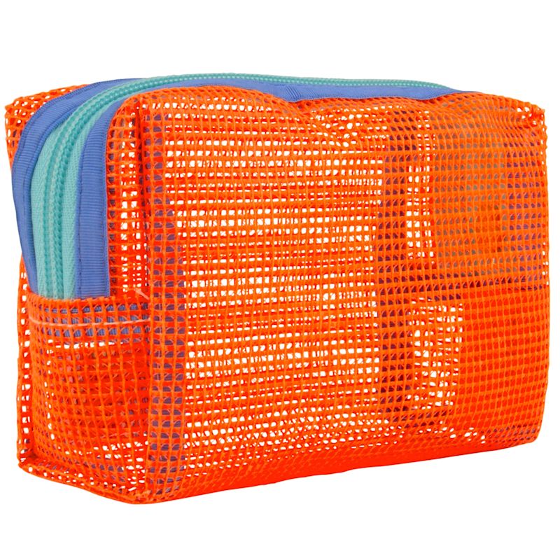 Tiger Mesh Chubby Zip Pouch | Mokuyobi | Wolf & Badger