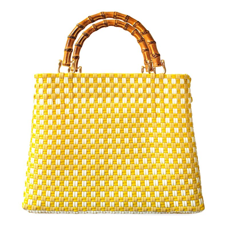 Tuku Sunset Recycled Market Tote Bag | Brunna.Co | Wolf & Badger