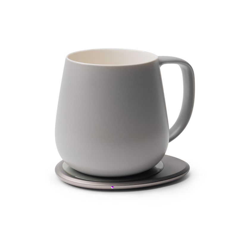 Ui Plus - Self Heating Mug Set - Soft Grey | OHOM | Wolf & Badger