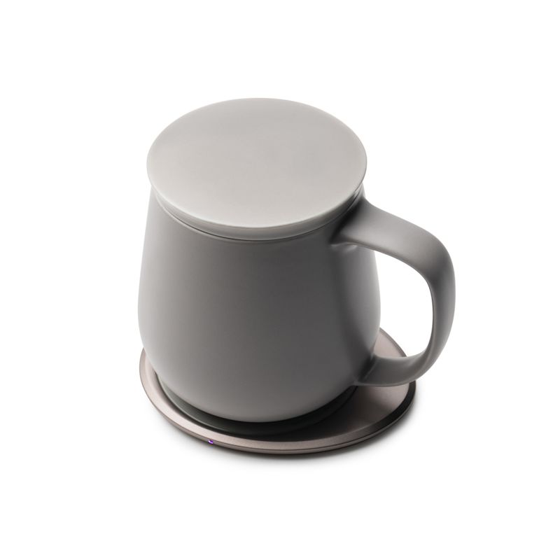 Ui Plus - Self Heating Mug Set - Soft Grey | OHOM | Wolf & Badger