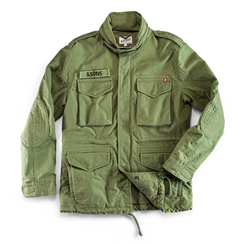 Surplus Army Jacket | &SONS Trading Co | Wolf & Badger