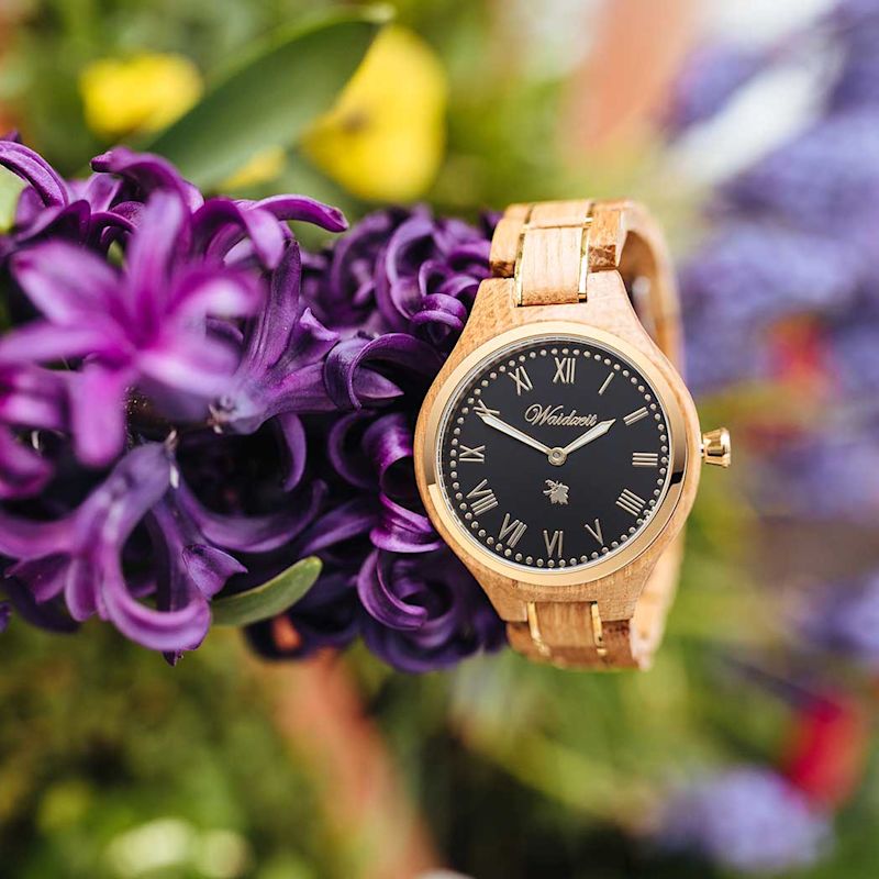 Wine Princess Noir Wine Barrel Watch | Waidzeit | Wolf & Badger