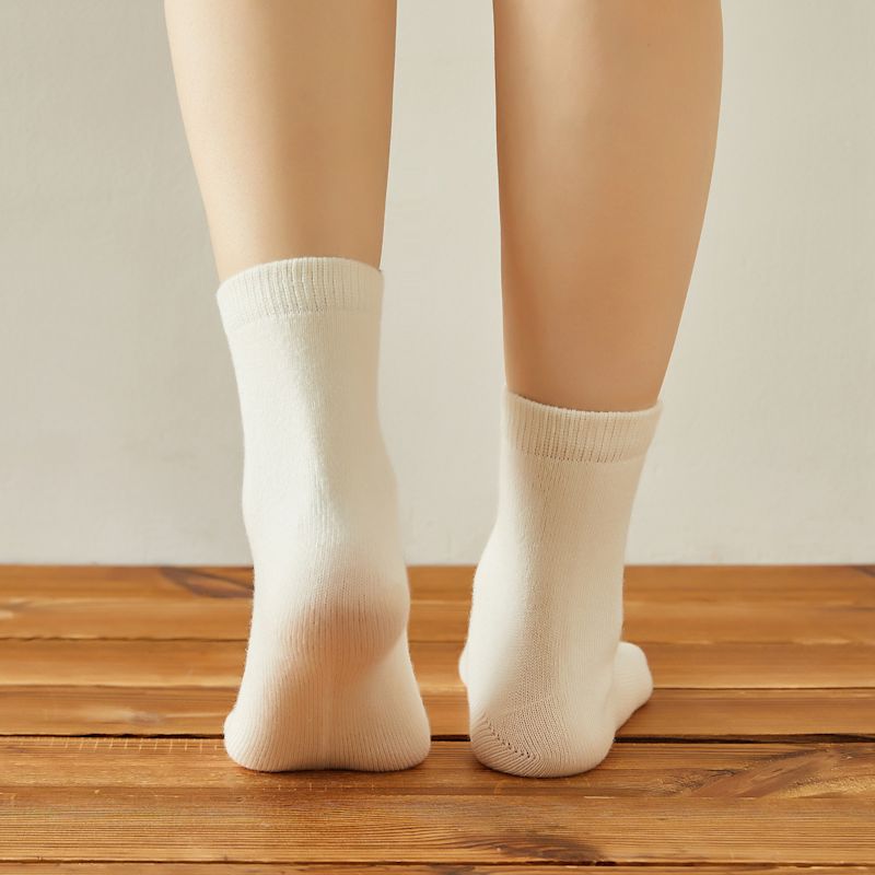 Wool Quarter-Length Socks Set Of Two - Meditating Lamb Collection In ...