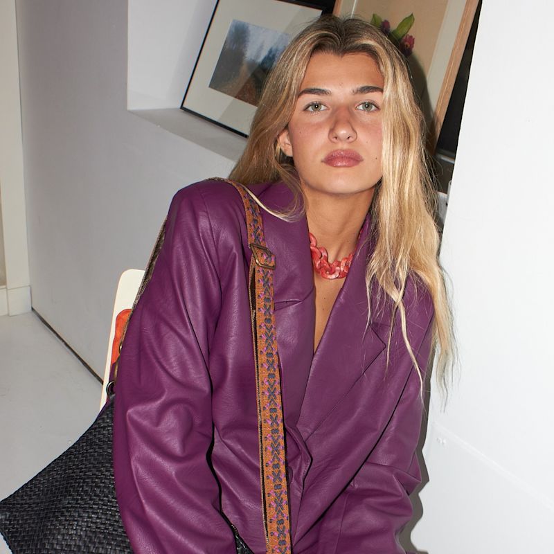 Xxoo Orange Strap Bag | LARA MOTI | Wolf & Badger