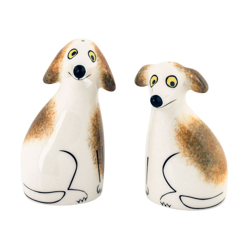 Dog Salt & Pepper Shakers | Hannah Turner | Wolf & Badger