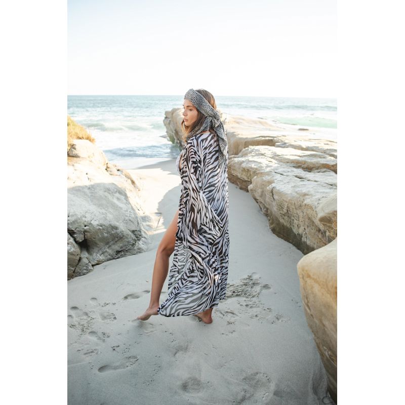 Zebra Queen Kimono | Jennafer Grace | Wolf & Badger