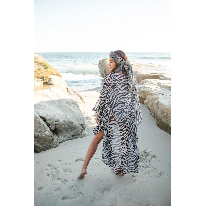 Zebra Queen Kimono | Jennafer Grace | Wolf & Badger