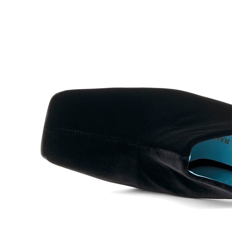 Zurli Slide - Black Velvet Master | Valentina Rangoni | Wolf & Badger