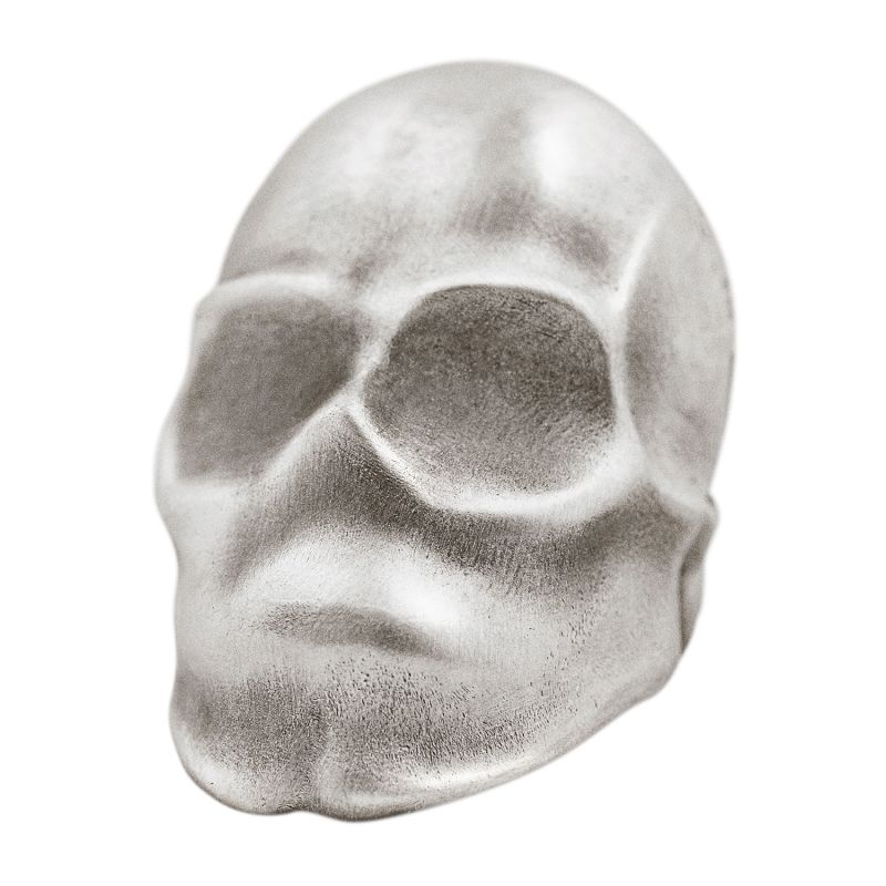 Phantom Skull Ring in Sterling Silver | Snake Bones | Wolf & Badger