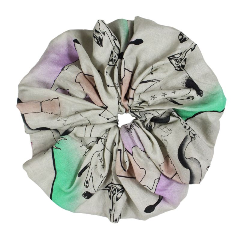 Celestial Cartoons Giant Scrunchie | Klements | Wolf & Badger
