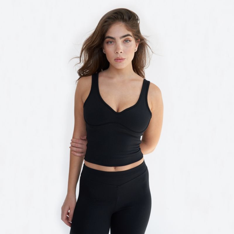 Curve Contouring Earth Body Supportive Tank | Earth Body | Wolf & Badger