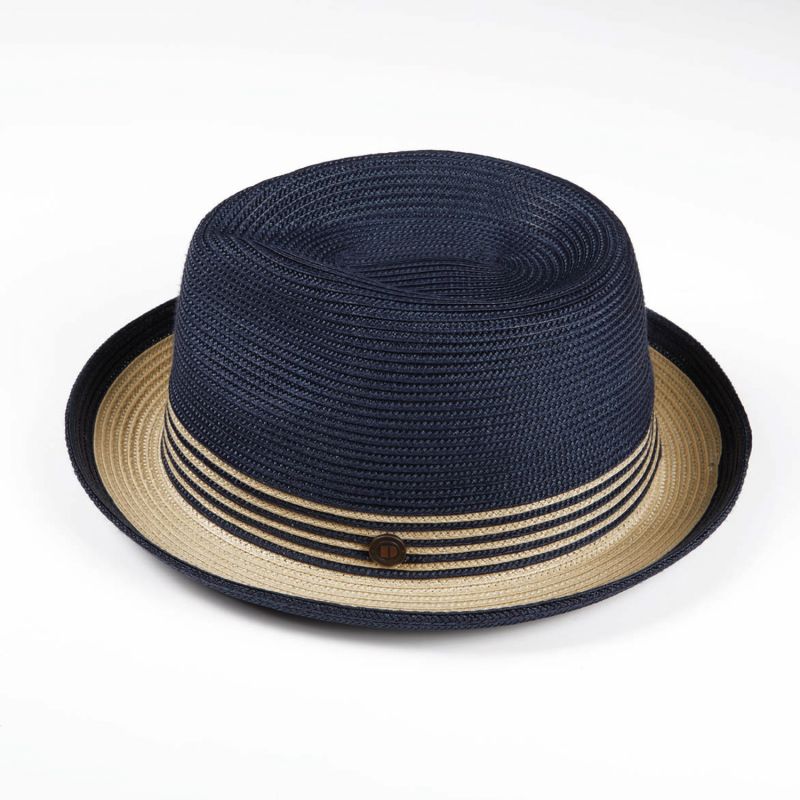 Dasmarca Jordan Navy Blue Lightweight Trilby Two Tone Summer Packable ...