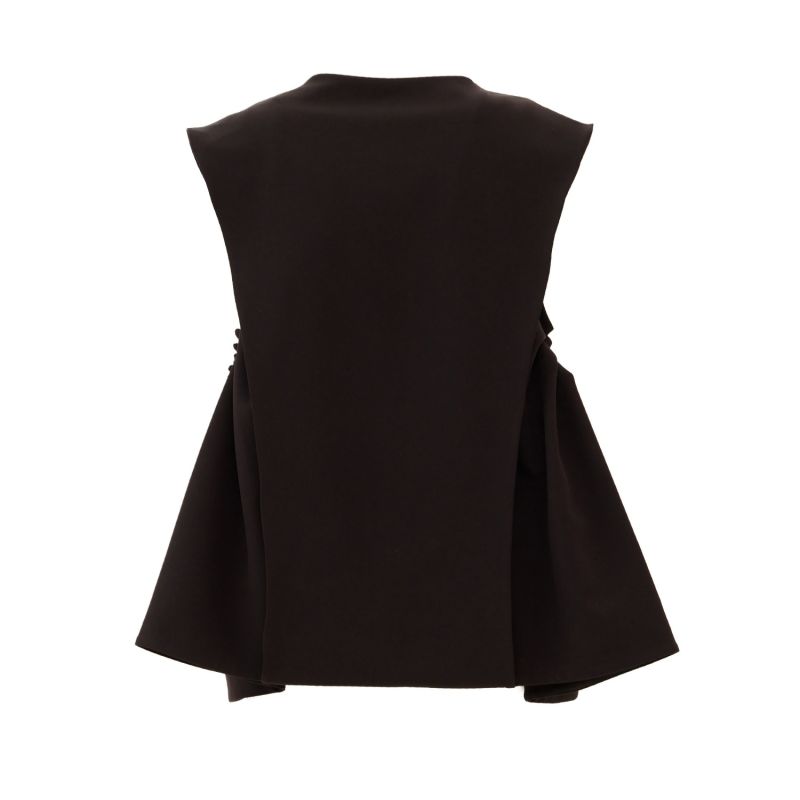 Designer Blazer Vest Black | Julia Allert | Wolf & Badger