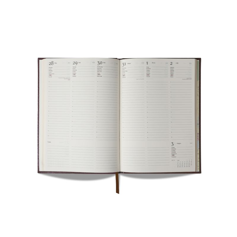 2025 Diary Artsy Type | Sloane Stationery | Wolf & Badger