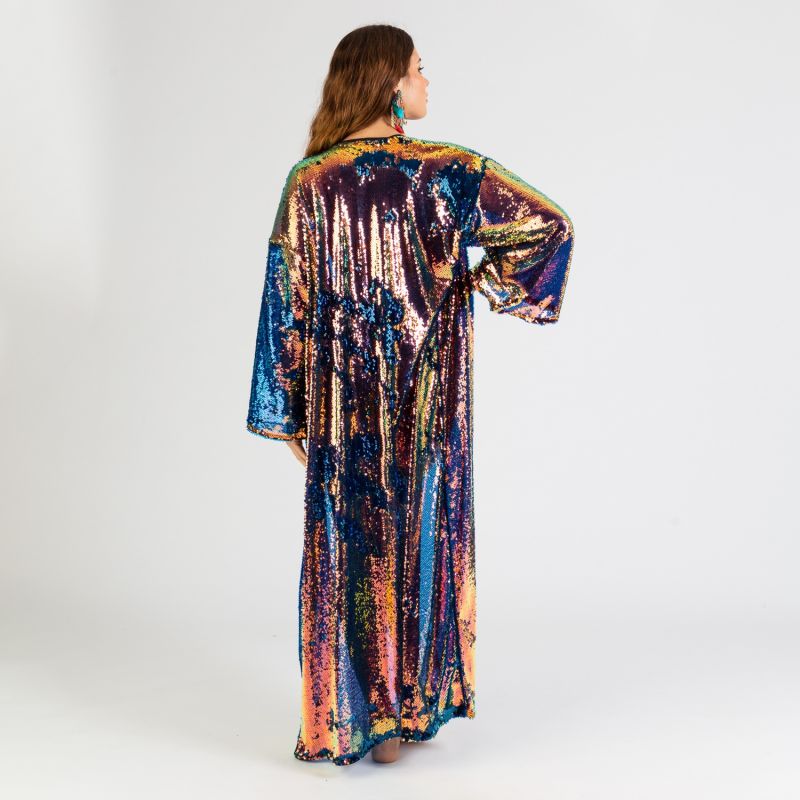 Arabella - Colors Of The Rainbow Sequin Robe | Harlow Loves Daisy ...