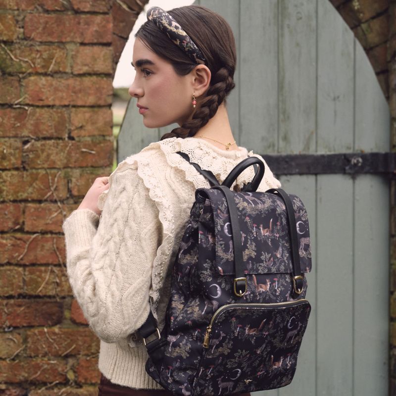 A Night's Tale Woodland Backpack - Midnight | Fable England | Wolf & Badger