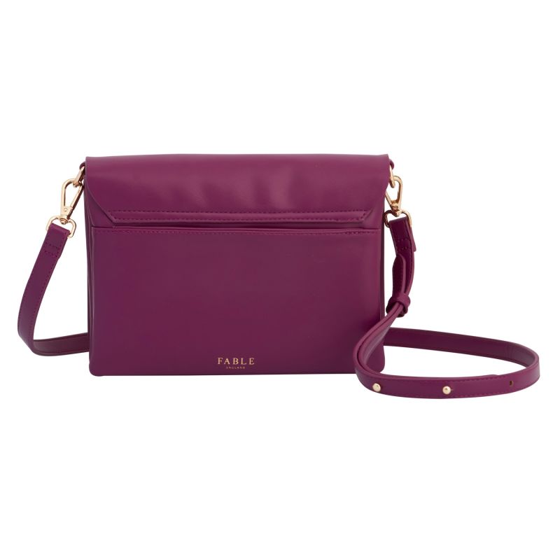 Fable England X Natural History Museum Floral Engravings Plum Crossbody ...