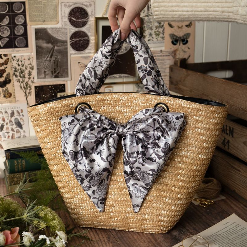 Tree Of Life Basket Bag | Fable England | Wolf & Badger