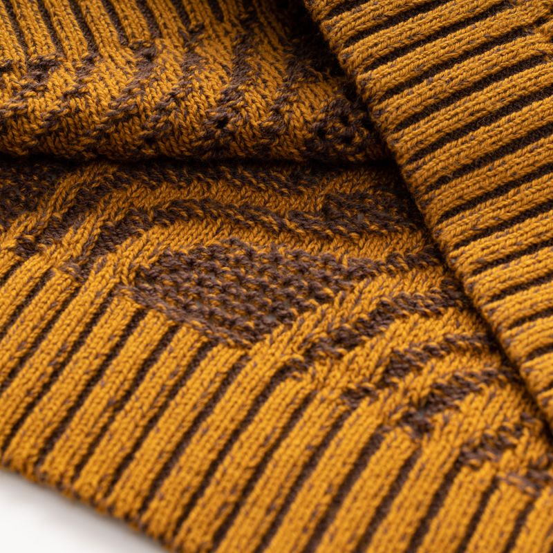 Fully Fashioning | Brie Amber Knit Vest | Fully Fashioning | Wolf & Badger