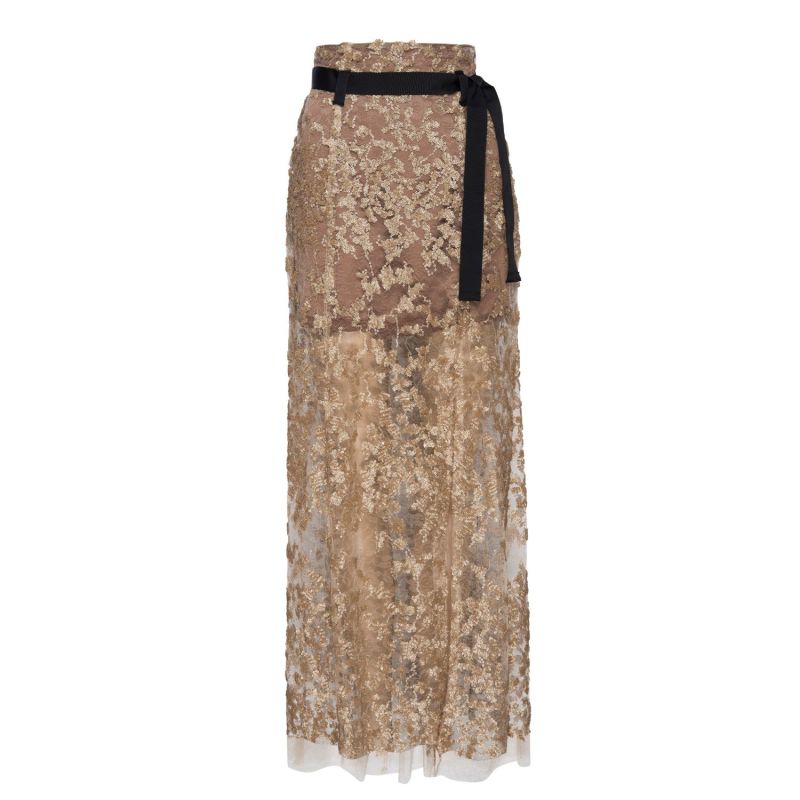 Genevive Sequin Skirt | LAHIVE | Wolf & Badger