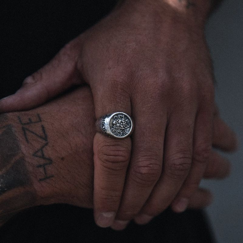 Hold Fast Ring | Haze & Glory | Wolf & Badger