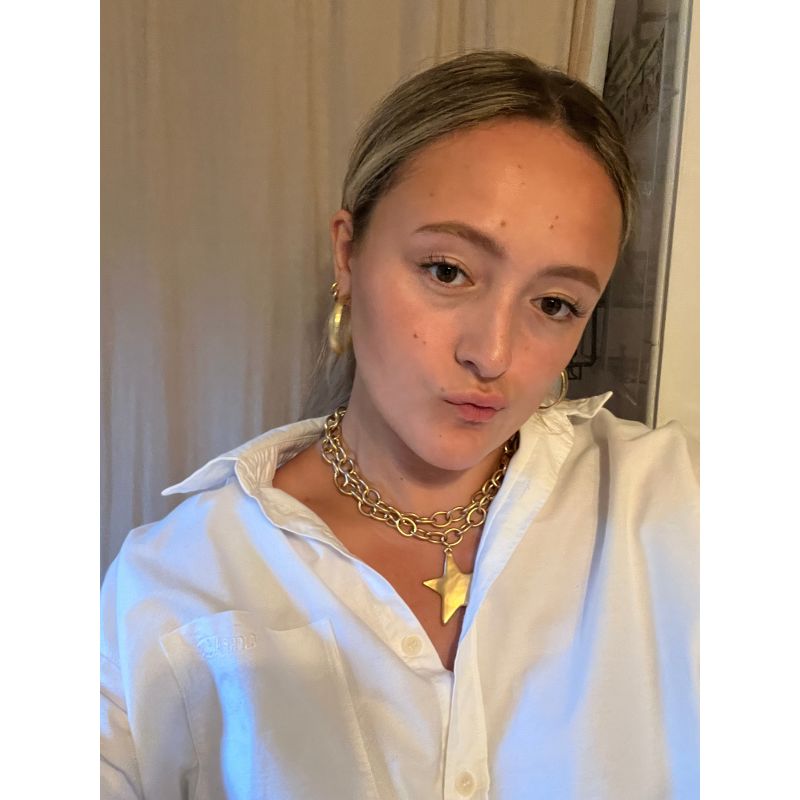 Gia Gold Star Necklace | sccollection | Wolf & Badger
