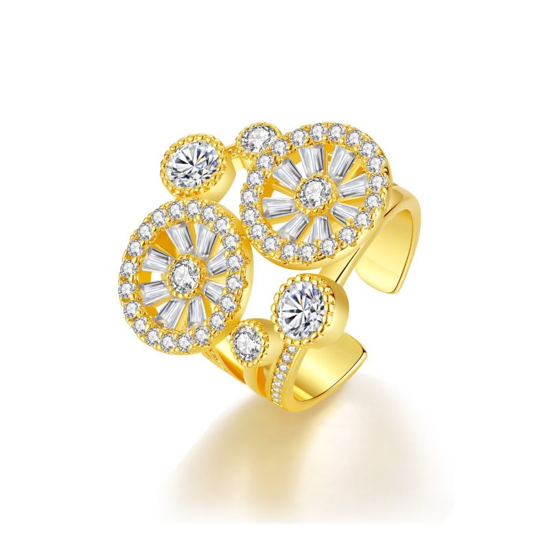 Gold Wheel Of Fortune Statement Ring | Classicharms | Wolf & Badger