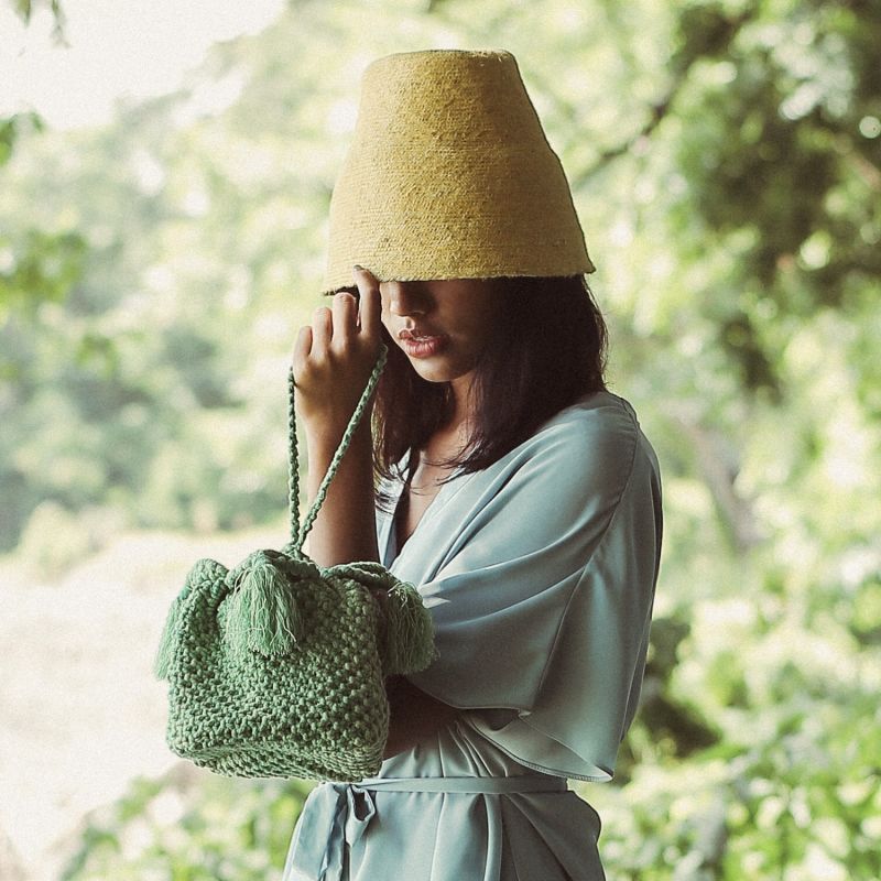 Pandora Matcha Box Bag | Brunna.Co | Wolf & Badger
