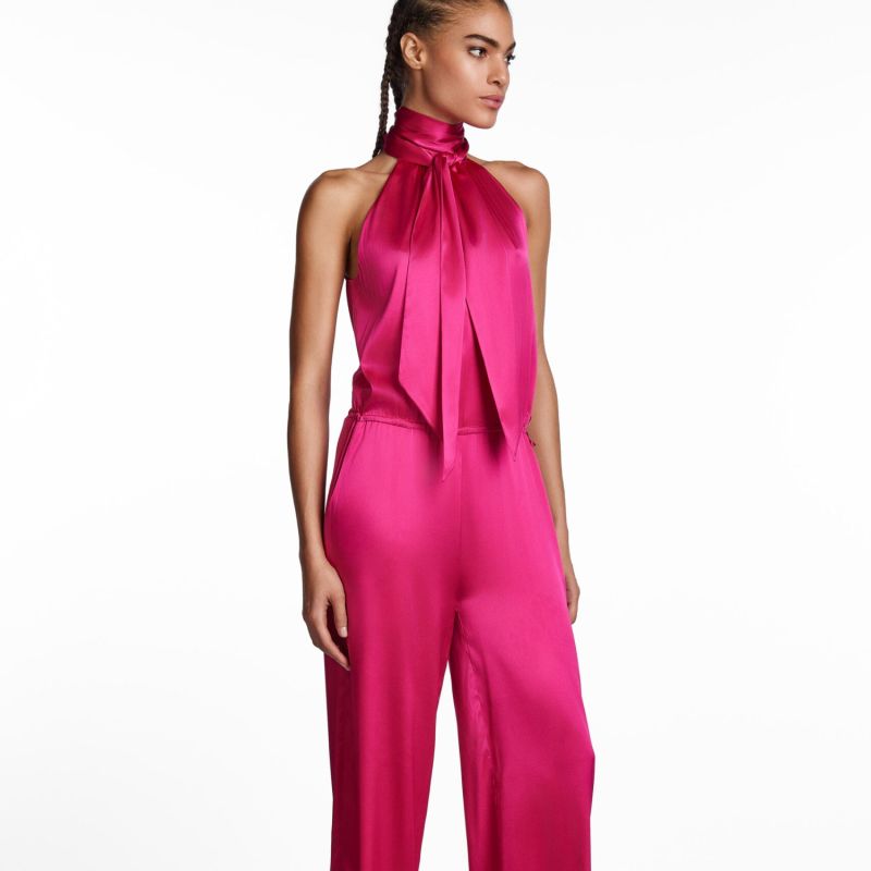 Hot Pink Jump Suit | Monique Singh | Wolf & Badger