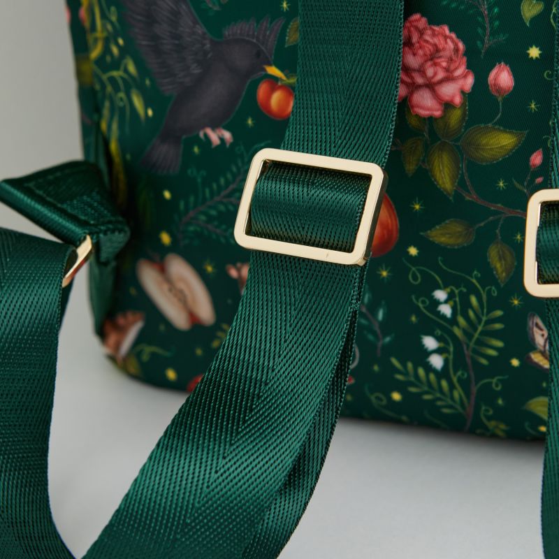 Catherine Rowe X Fable Into The Woods Green Backpack | Fable England ...