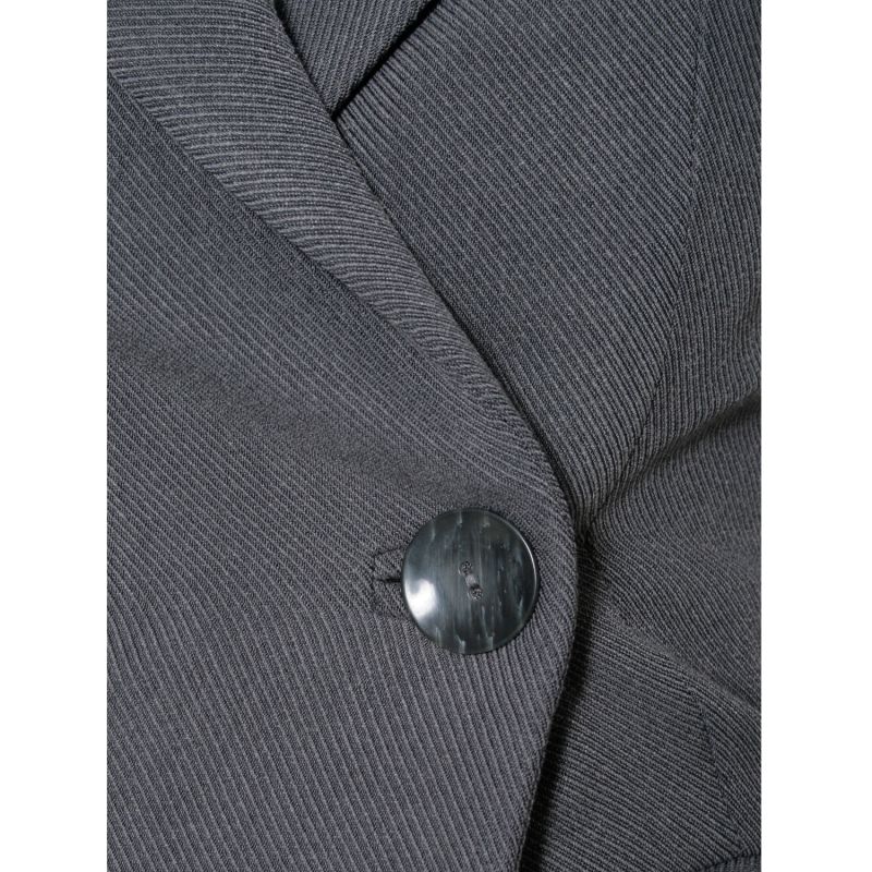 Isabella Baltic Grey Hourglass Shaped Feminine Blazer | AGGI by ...