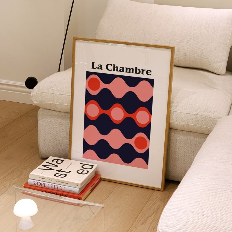 La Chambre French Bedroom Giclée Retro Art Print A3 | Fanclub | Wolf ...