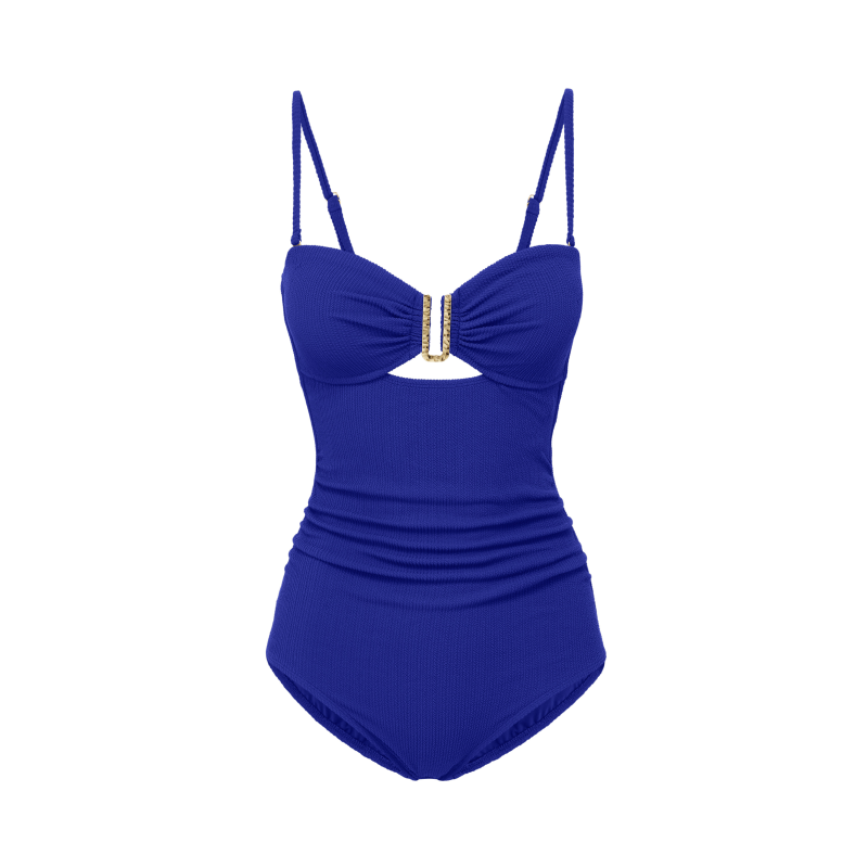 Lisa Embellished One Piece In Iris Texture | Change of Scenery | Wolf ...