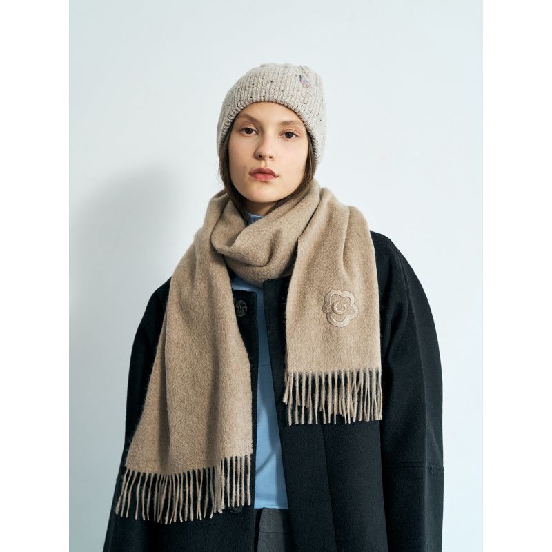 "Lost In Warmth" Classic Cashmere Scarf - Raw Cashmere | Lost Pattern ...