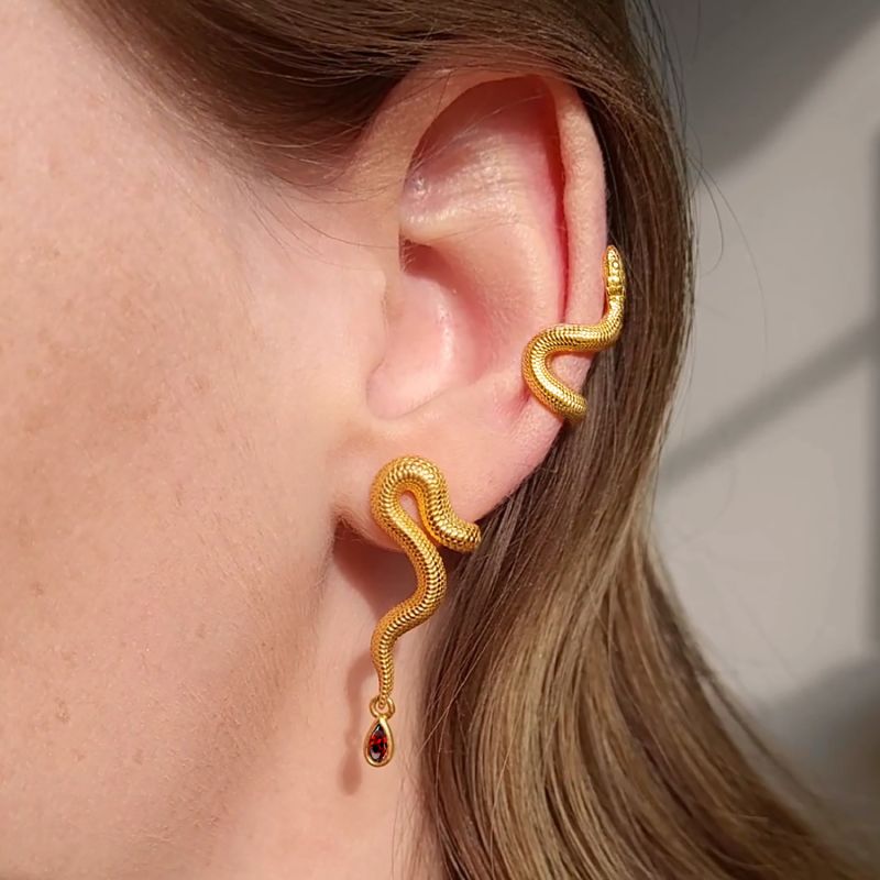 Mythical Serpent Ear Cuff & Earrings *Sold Seperatly* | MARIE JUNE ...