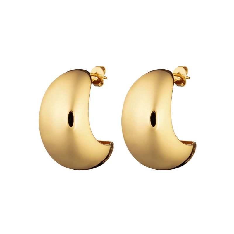 Large Bubble Dome Earrings | Crystals and Co | Wolf & Badger