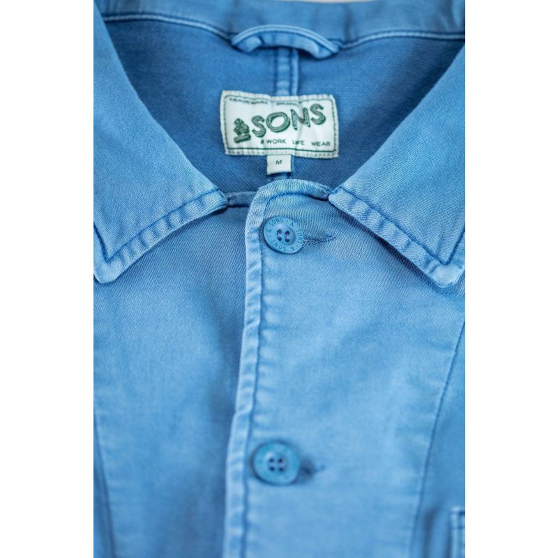 &Sons Blue Bolt Chore Jacket | &SONS Trading Co | Wolf & Badger