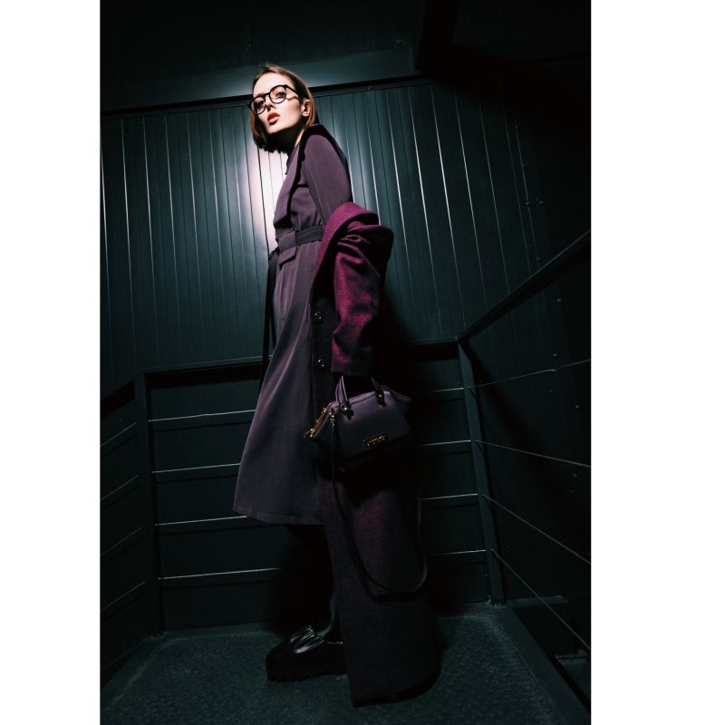 Pale Violet Fashion Fitted Midi Dress | Julia Allert | Wolf & Badger