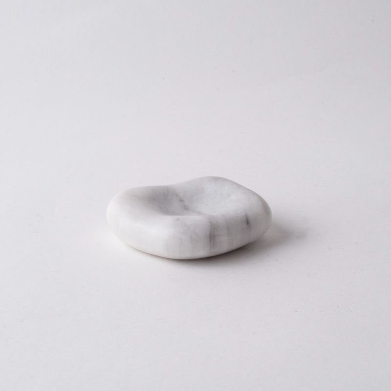 Pebbles Salt - White Marble | And Jacob | Wolf & Badger
