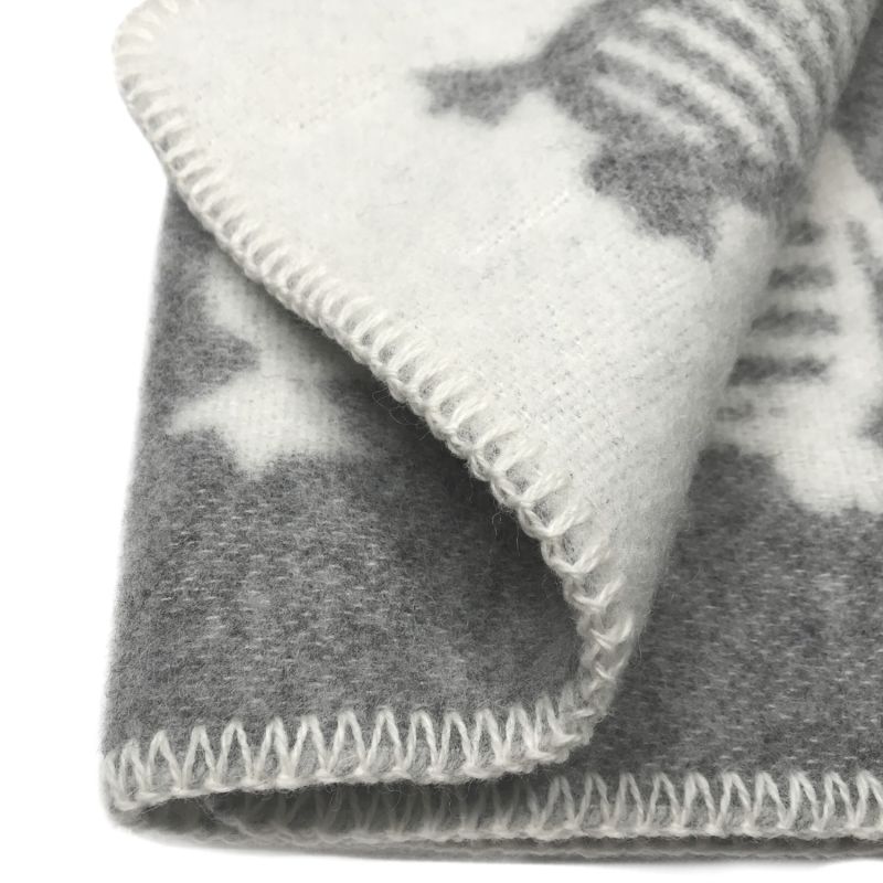 Penguin Small Wool Blanket | J.J.Textile | Wolf & Badger