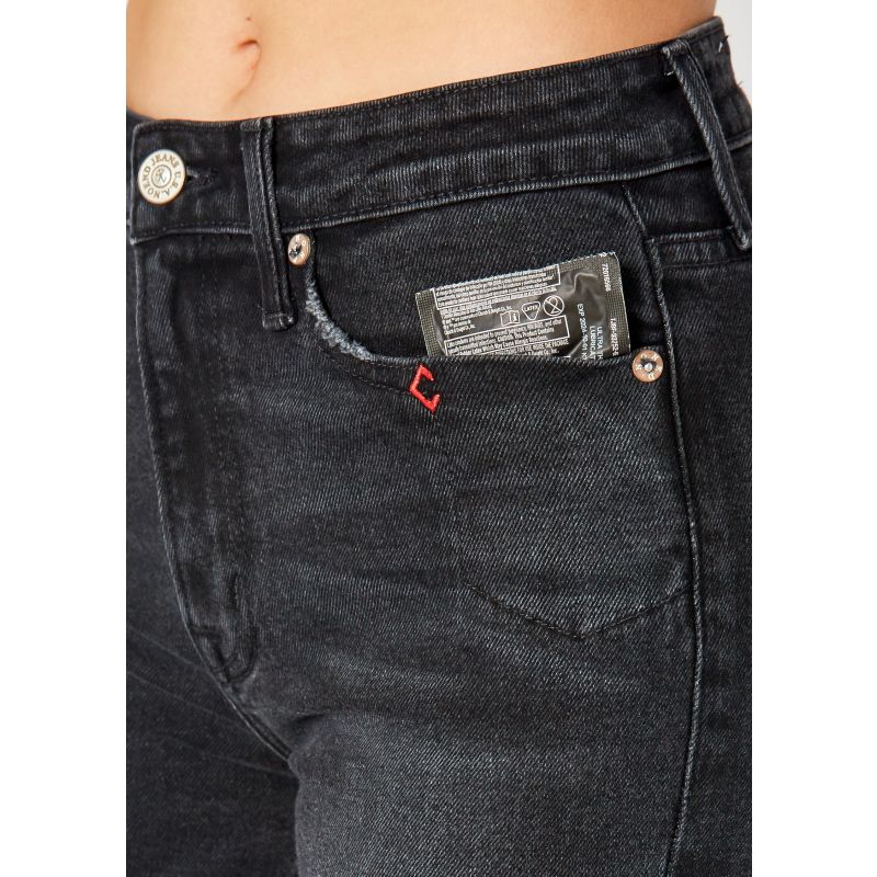 Farrah Utility Pocket Kick Flare Jeans In Dusky | Noend Denim | Wolf ...