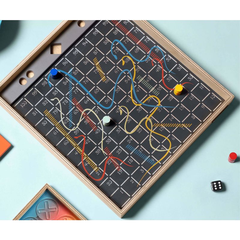 Snakes & Ladders Prisma Game | Taamaa | Wolf & Badger